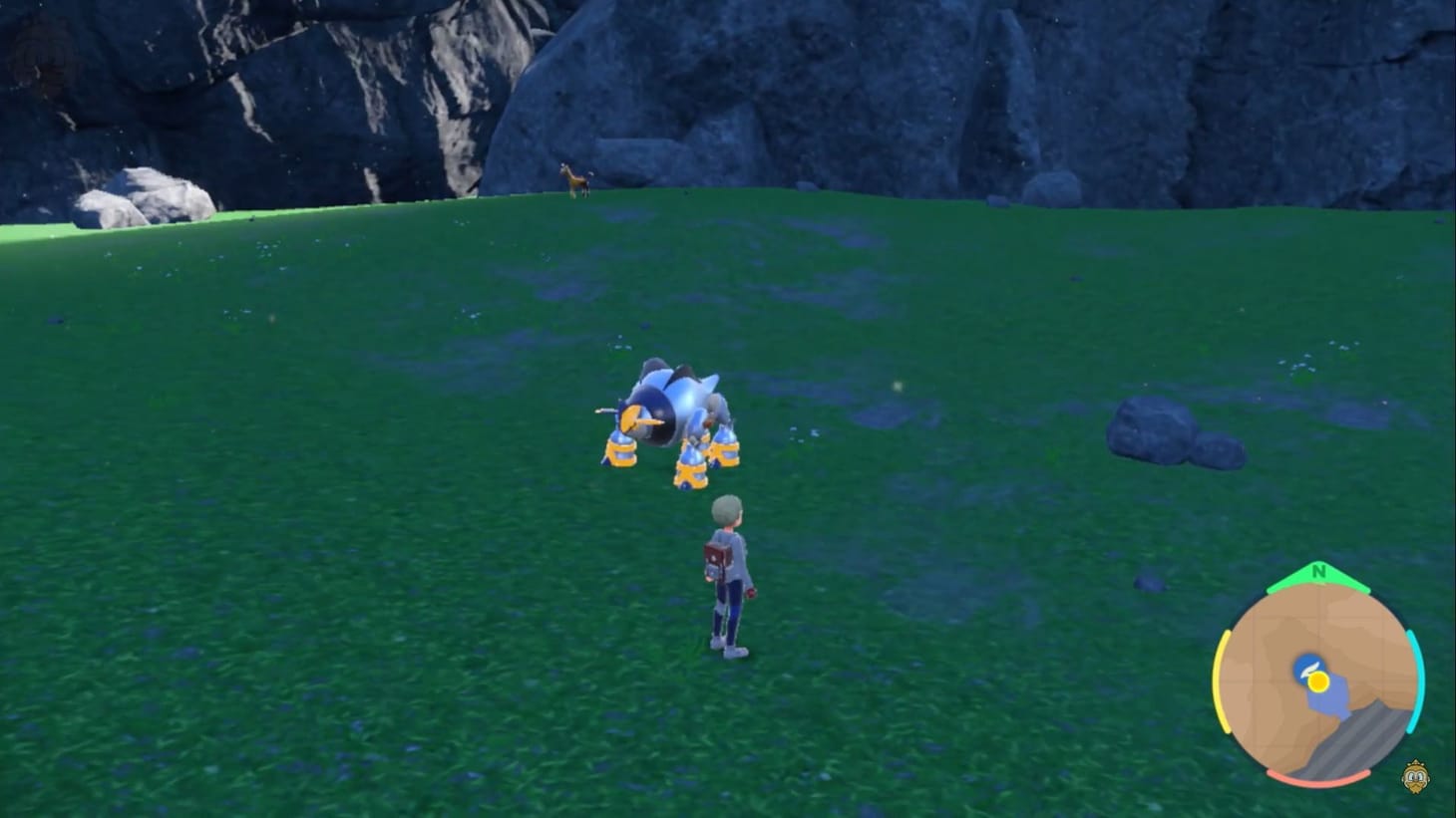 How to get Iron Boulder in Indigo Disk in Pokemon Scarlet and Violet