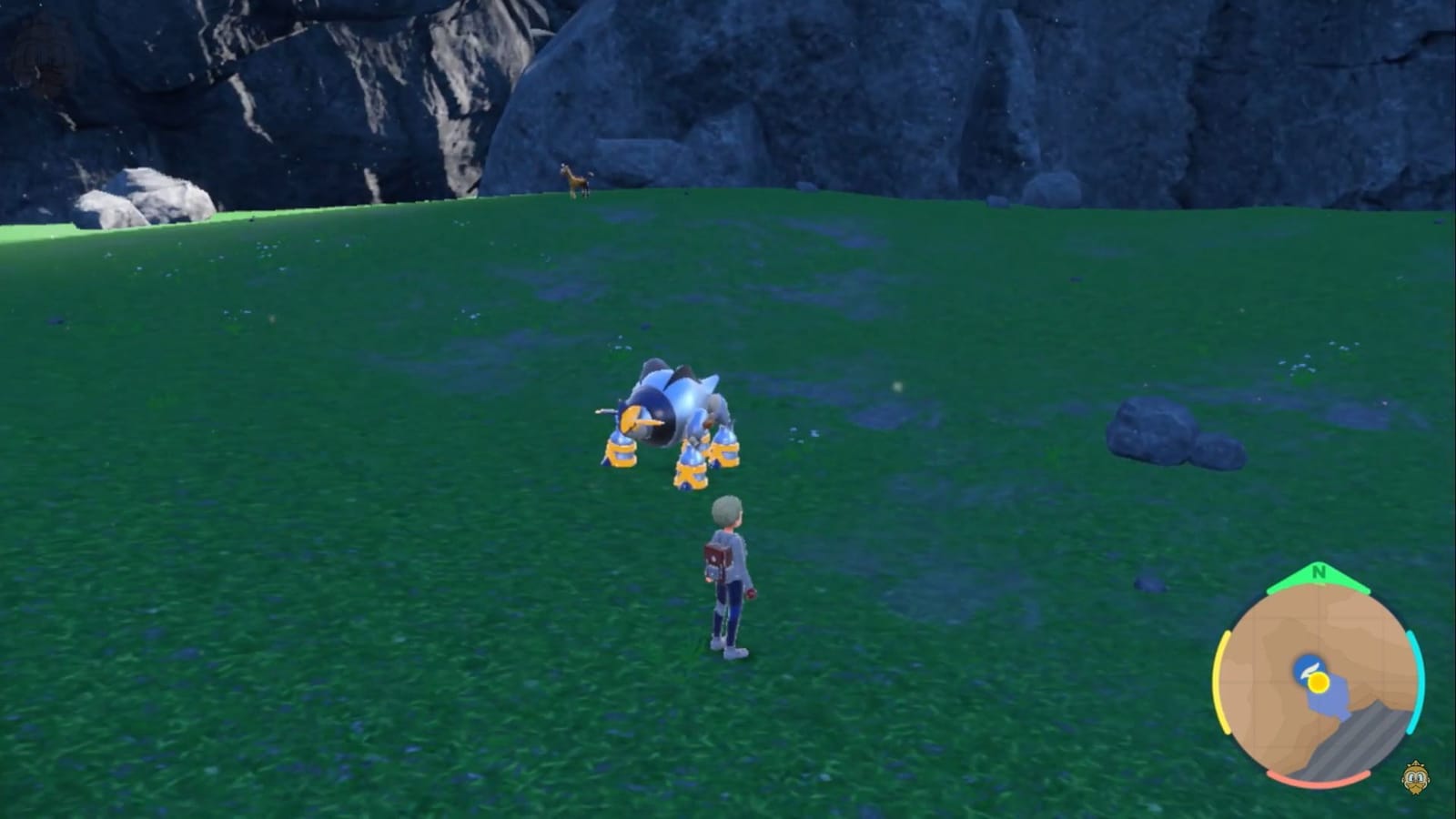 How to get Iron Boulder in Indigo Disk in Pokemon Scarlet and Violet