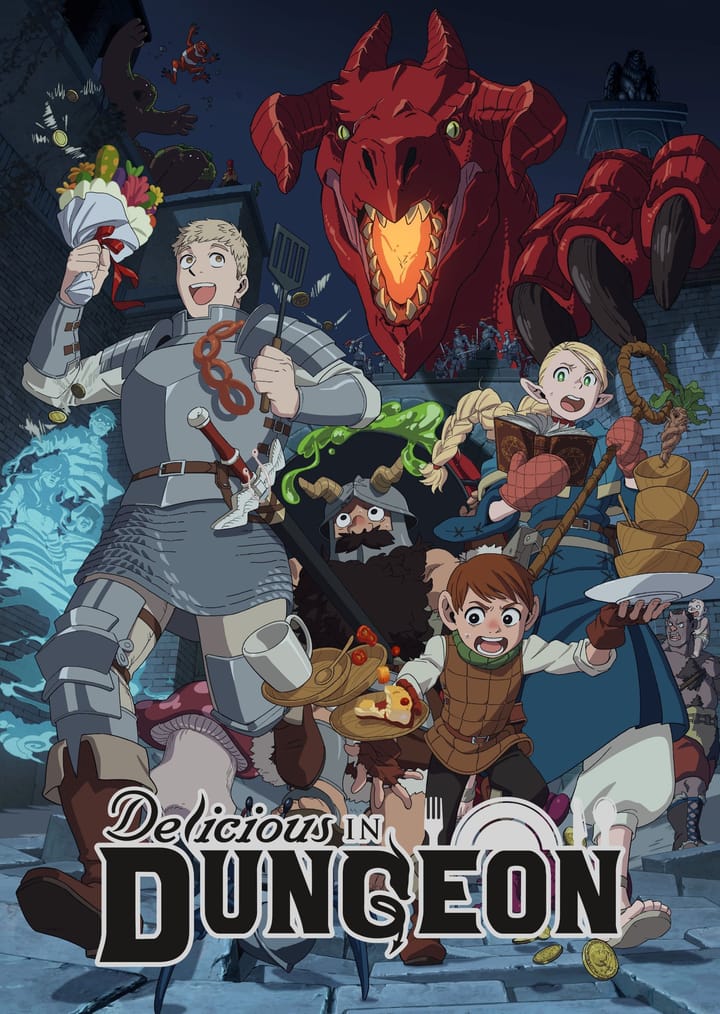 Delicious in Dungeon anime confirms January 2024 release date with new ...