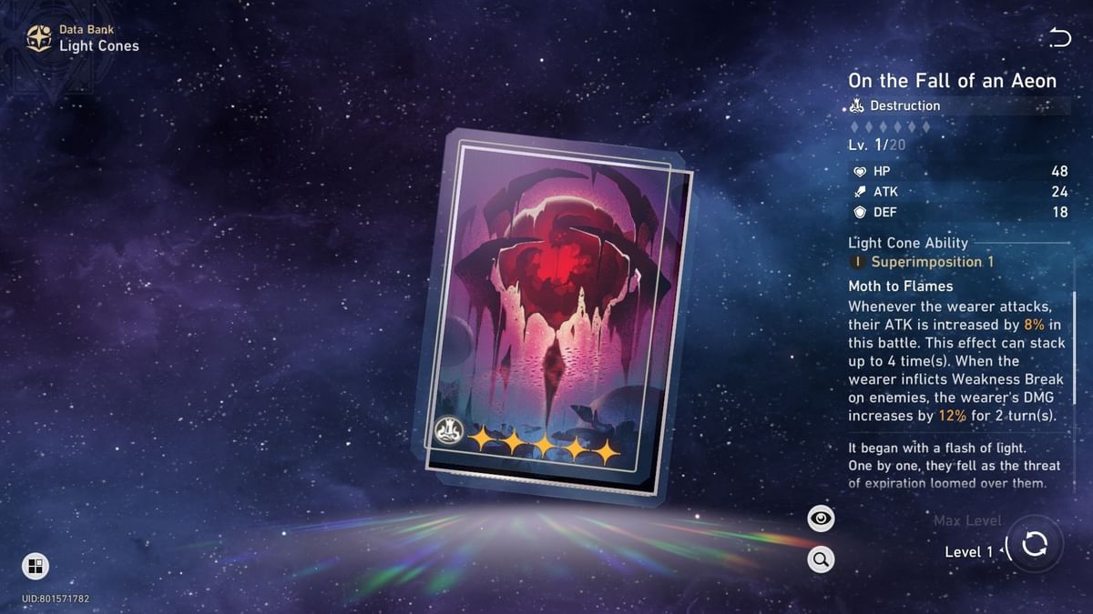 Honkai Star Rail Xuyei Light Cones guide