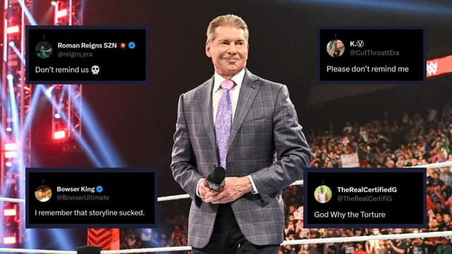 "Sick old man," "Vince McMahon was nasty" - WWE Universe reflects on a controversial storyline ...