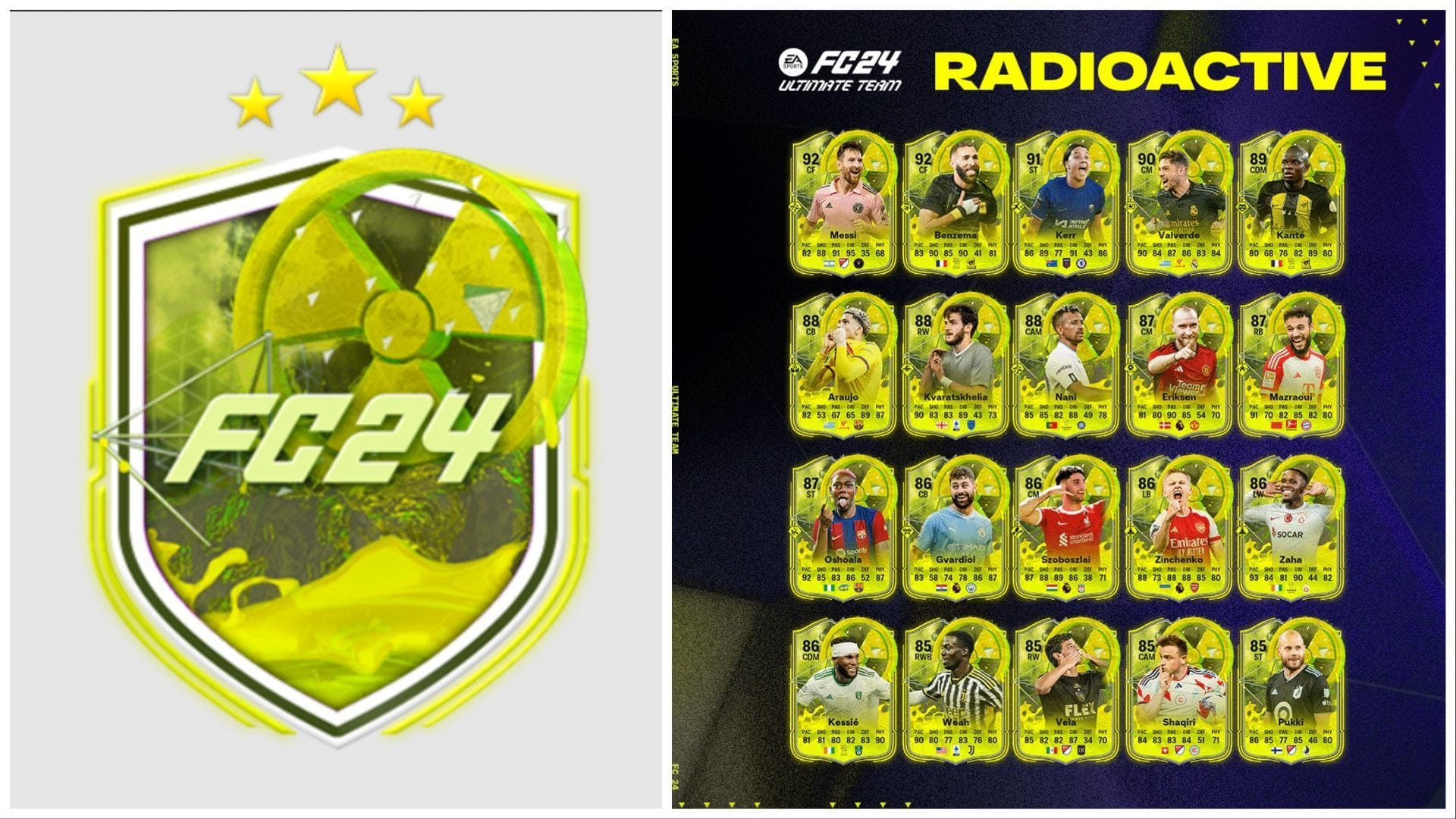 EA FC 24 Radioactive Challenge 4 SBC: How to complete, expected costs ...