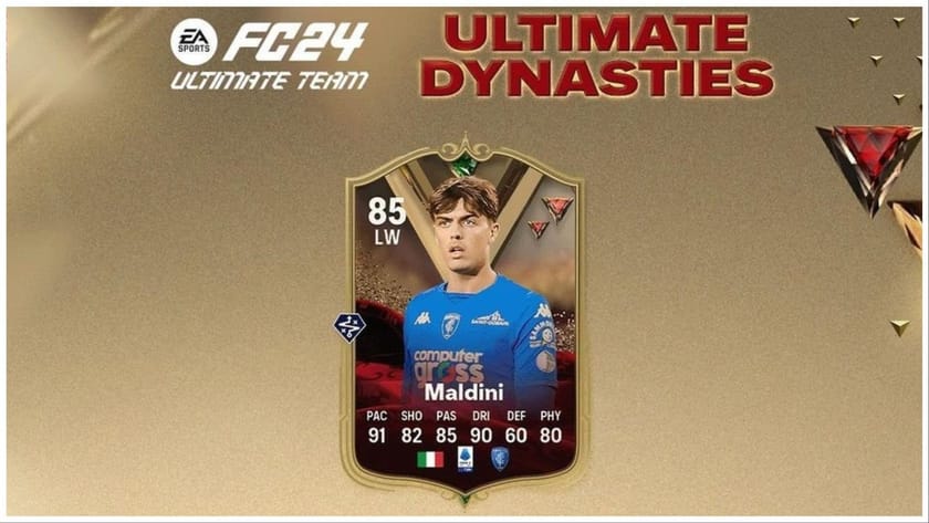 EA FC 24 Ultimate Dynasties Daniel Maldini objective: How to complete ...