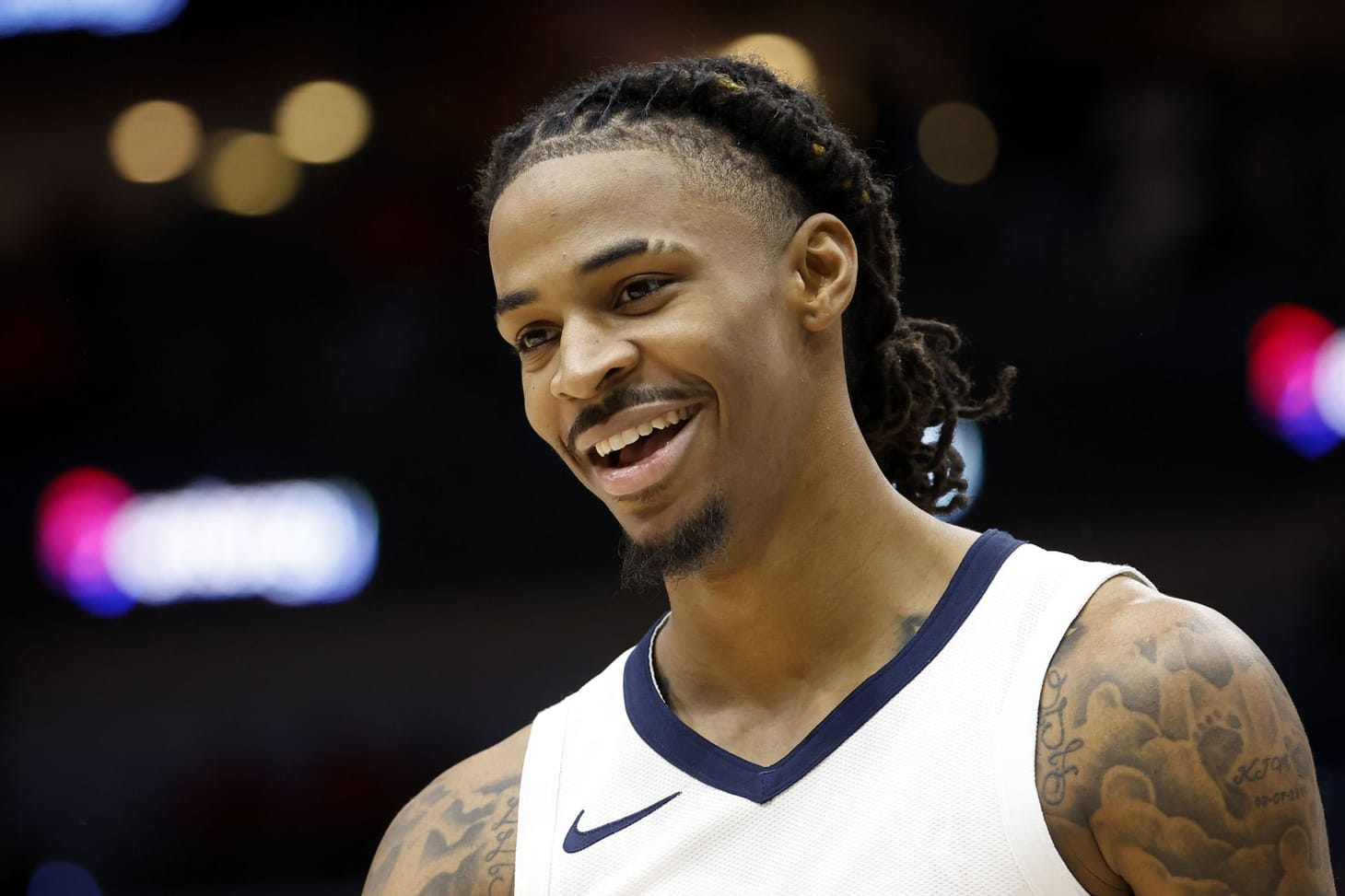 White & Gold royalty: Ja Morant makes season debut in dazzling $110 'Ja 1s'