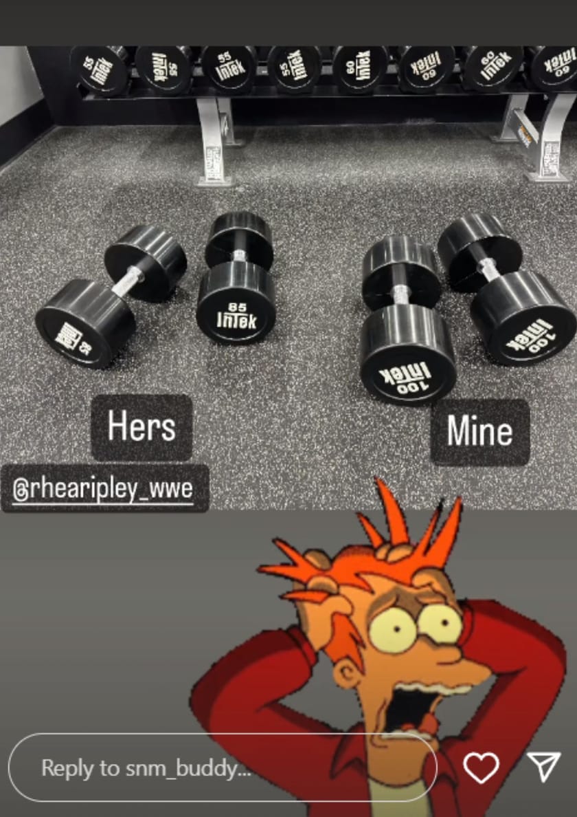 AEW star shares cute workout picture with Rhea Ripley ahead of WWE RAW