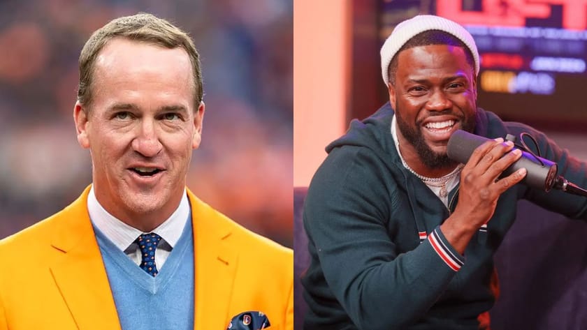 Kevin Hart catches strays as Peyton Manning and Case Keenum roast ...