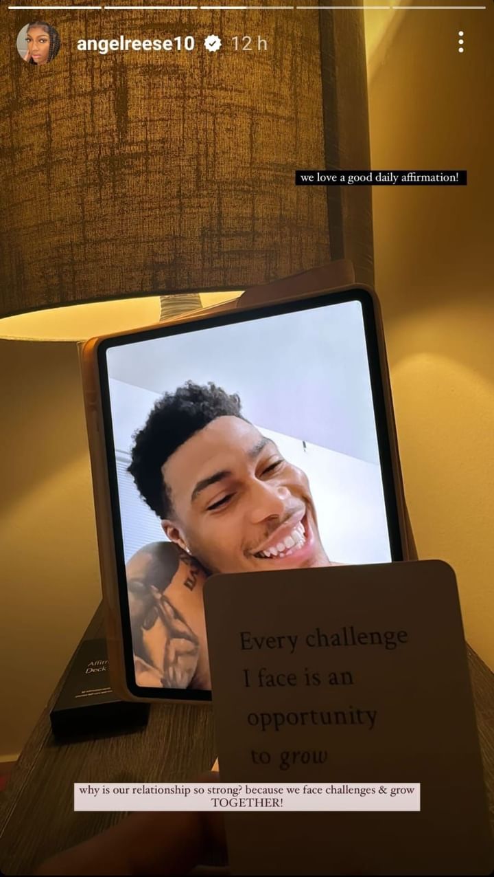 Angel Reese reveals secret behind her strong relationship with BF Cam ...