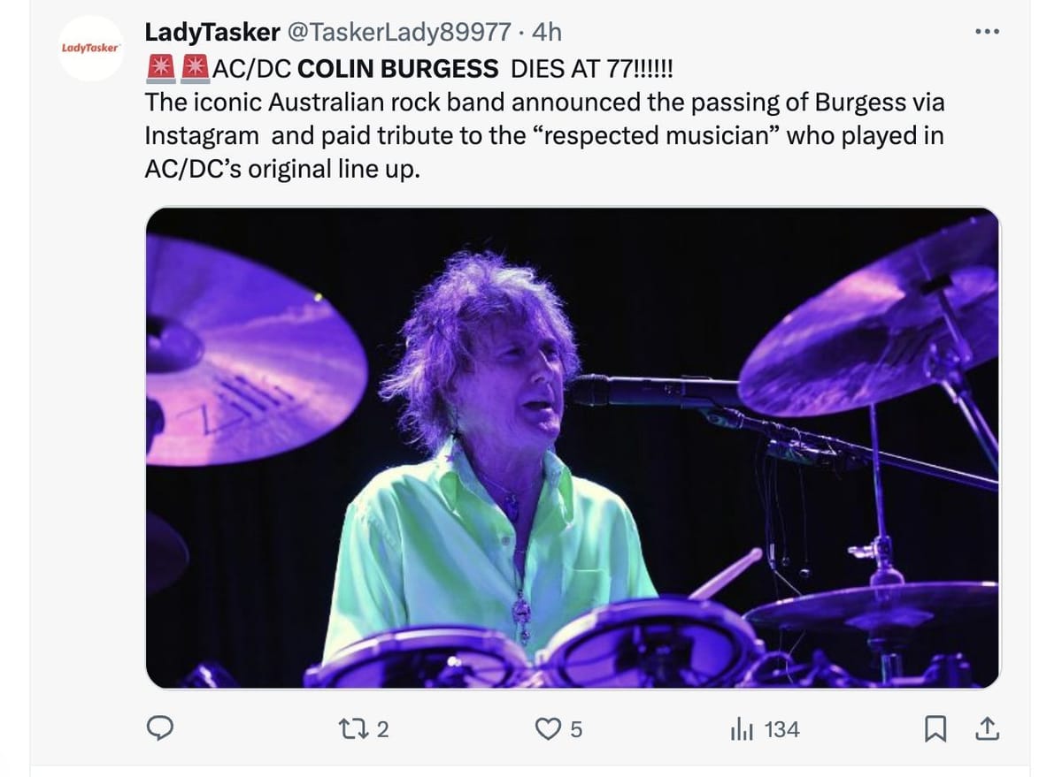 Who was Colin Burgess? Net worth and all you need to know as AC/DC’s ...