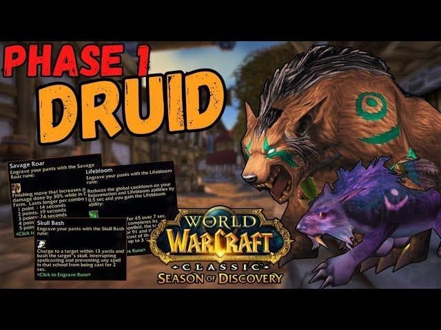 WoW Classic Season of Discovery: All known Druid Runes and where to ...