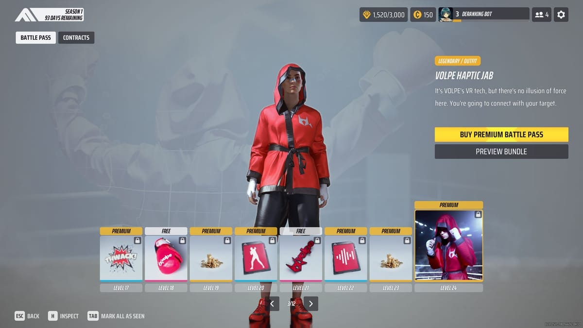 All Battle Pass and rewards in The Finals Season 1