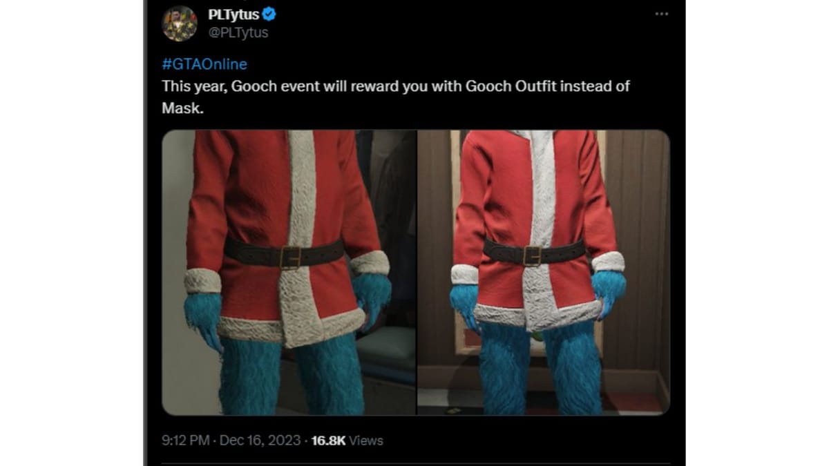 GTA Online Gooch Outfit leaked ahead of its official release as part of ...