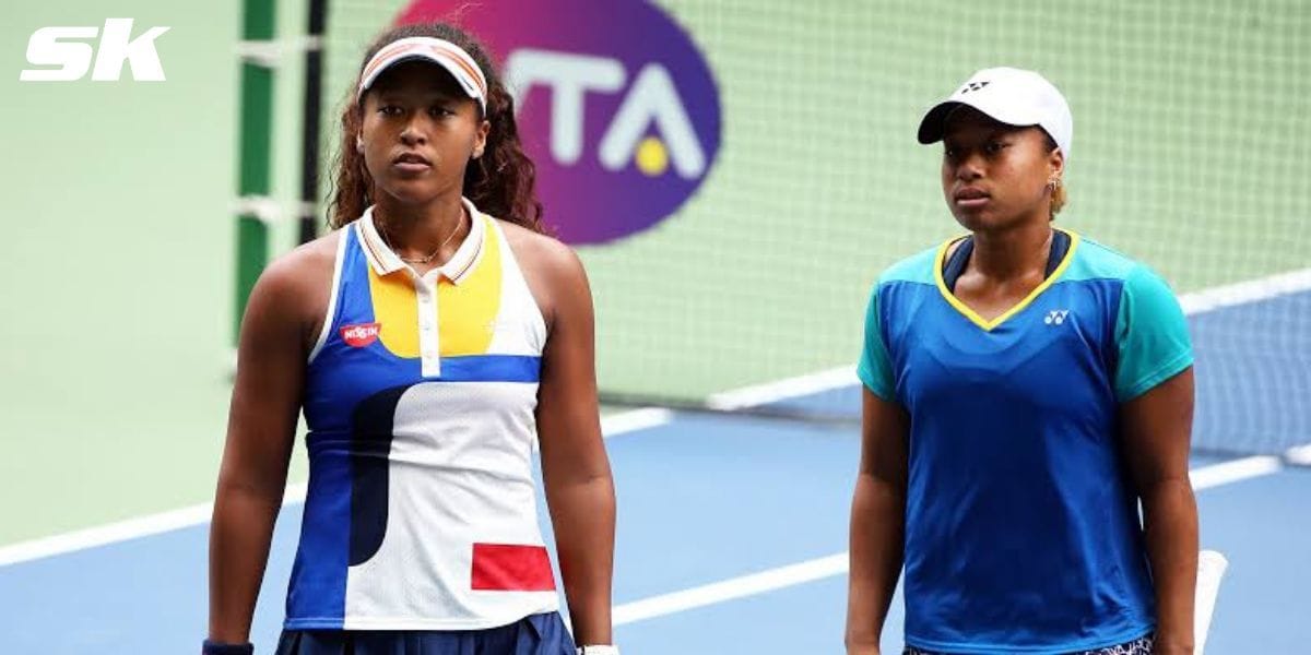 Naomi Osaka's daughter, Shai, receives a miniature racket identical to ...