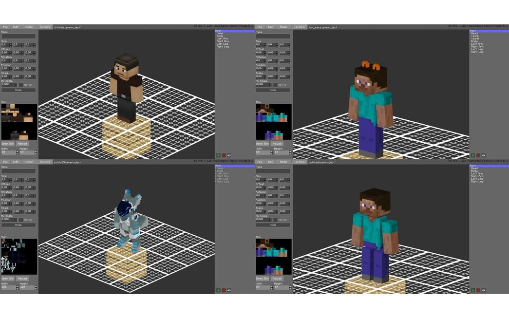 Best Minecraft mods to change character model