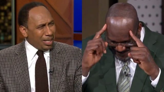 Watch: TNT crew revisits Shaquille O'Neal's hysterical Stephen A. Smith ...