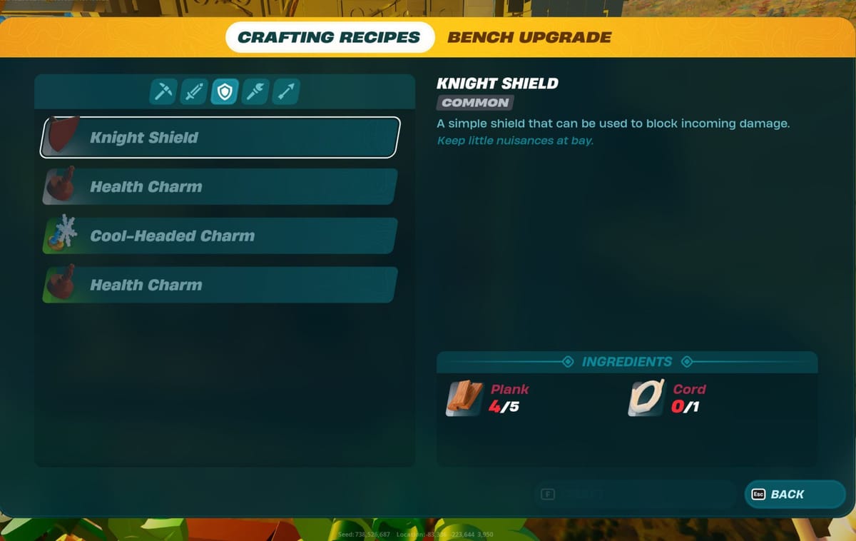 How to make and upgrade Knight Shield in LEGO Fortnite: Easy steps ...