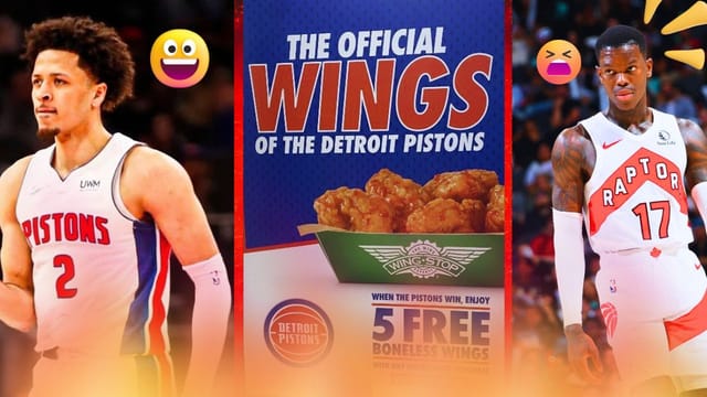 "WINGSTOP GOING BANKRUPT": NBA Twitter erupts as Detroit Pistons snap ...
