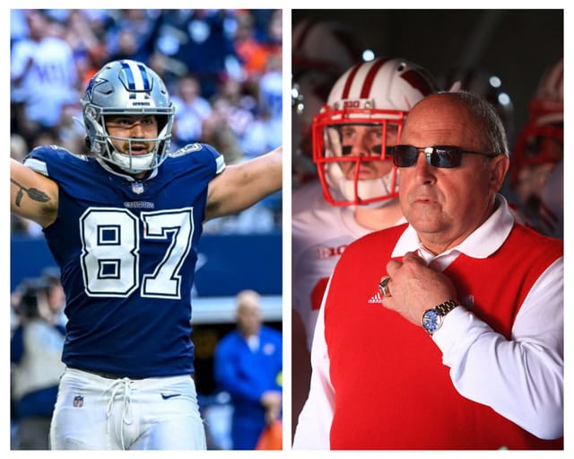 Who is Jake Ferguson's grandfather Barry Alvarez? All about Cowboys TE ...