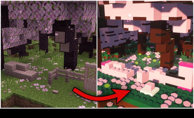 This Minecraft mod turns blocks into LEGO bricks