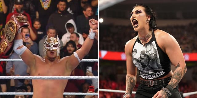 Rhea Ripley has 7-word reaction to Dominik Mysterio losing the North American Championship at ...