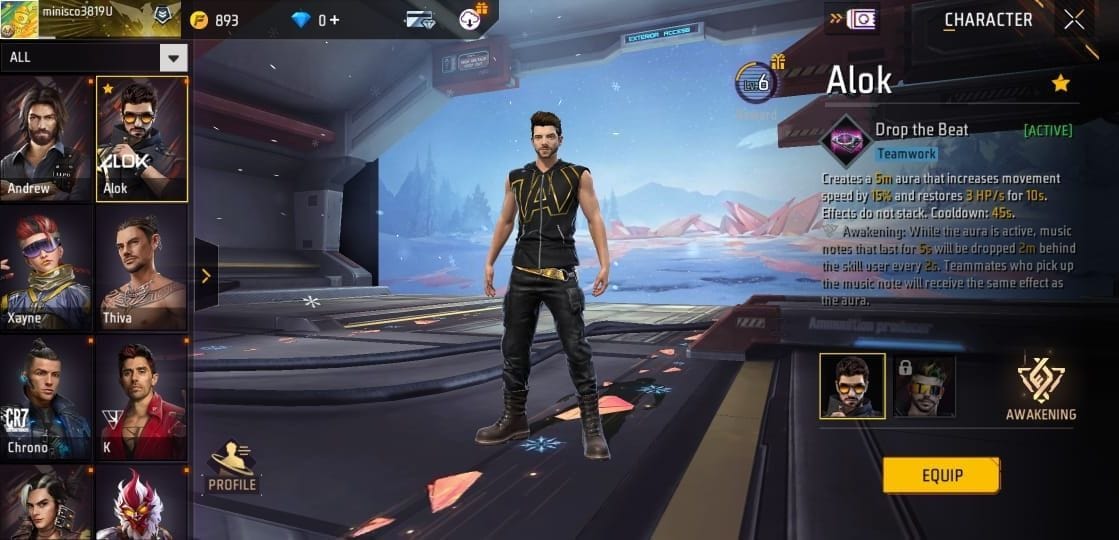 Character: Free Fire MAX में DJ Alok कैरेक्टर: ताकत, कीमत और खरीदने की ...