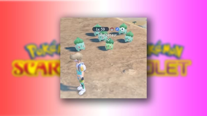 How to get Shiny Bulbasaur in Indigo Disk | Pokemon Scarlet and Violet