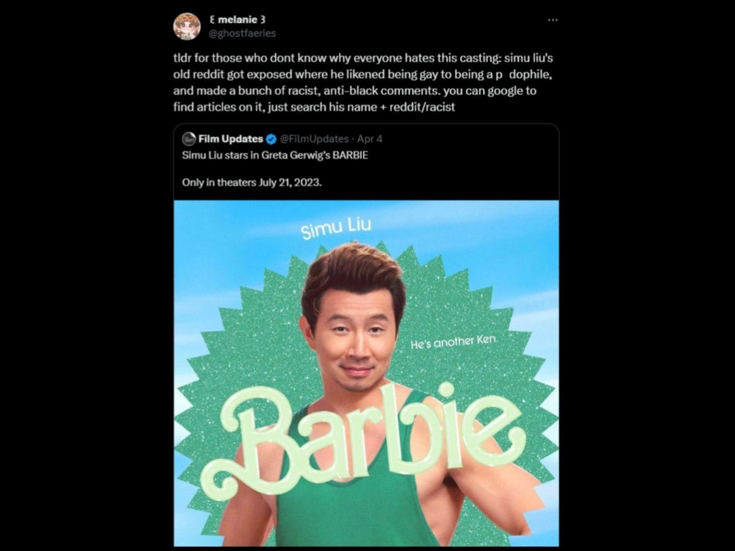 Simu Liu: "Zero rizz": Simu Liu memes erupt as awkward Game Awards 2023 ...