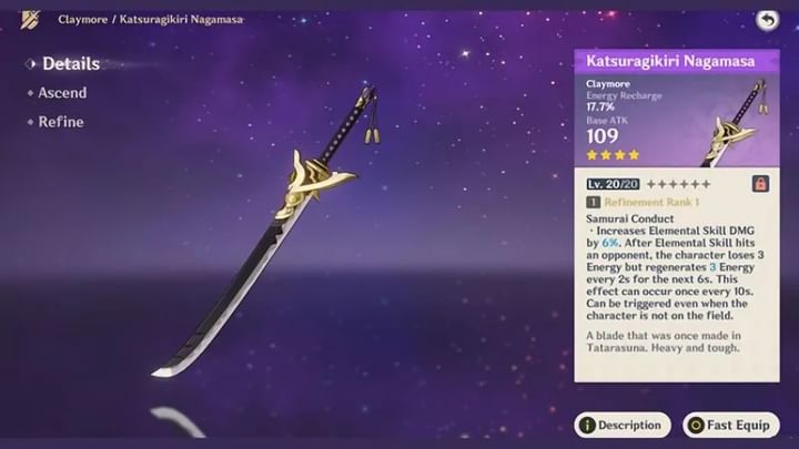 How to get Inazuma's craftable weapons in Genshin Impact