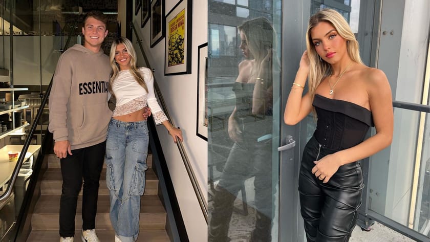 Zach Wilson's girlfriend Nicolette Dellanno sends love to Jets QB after ...