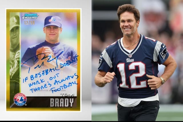 Tom Brady: Tom Brady baseball card: Collector places $500,000 bounty on ...
