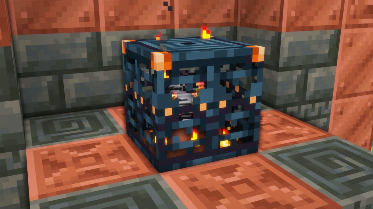 Which mobs spawn in Minecraft trial chambers?