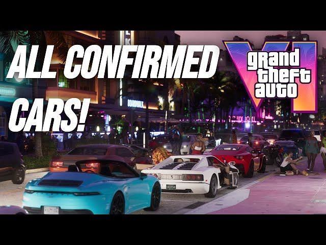 GTA 6 cars & vehicles' list seemingly confirmed by trailer and leaks GTA 6 cars & vehicles' list seemingly confirmed by trailer and leaks