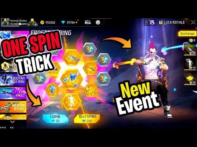 Free Fire Frostfire Ring event: Get Sparkling Frostfire Skywing and ...