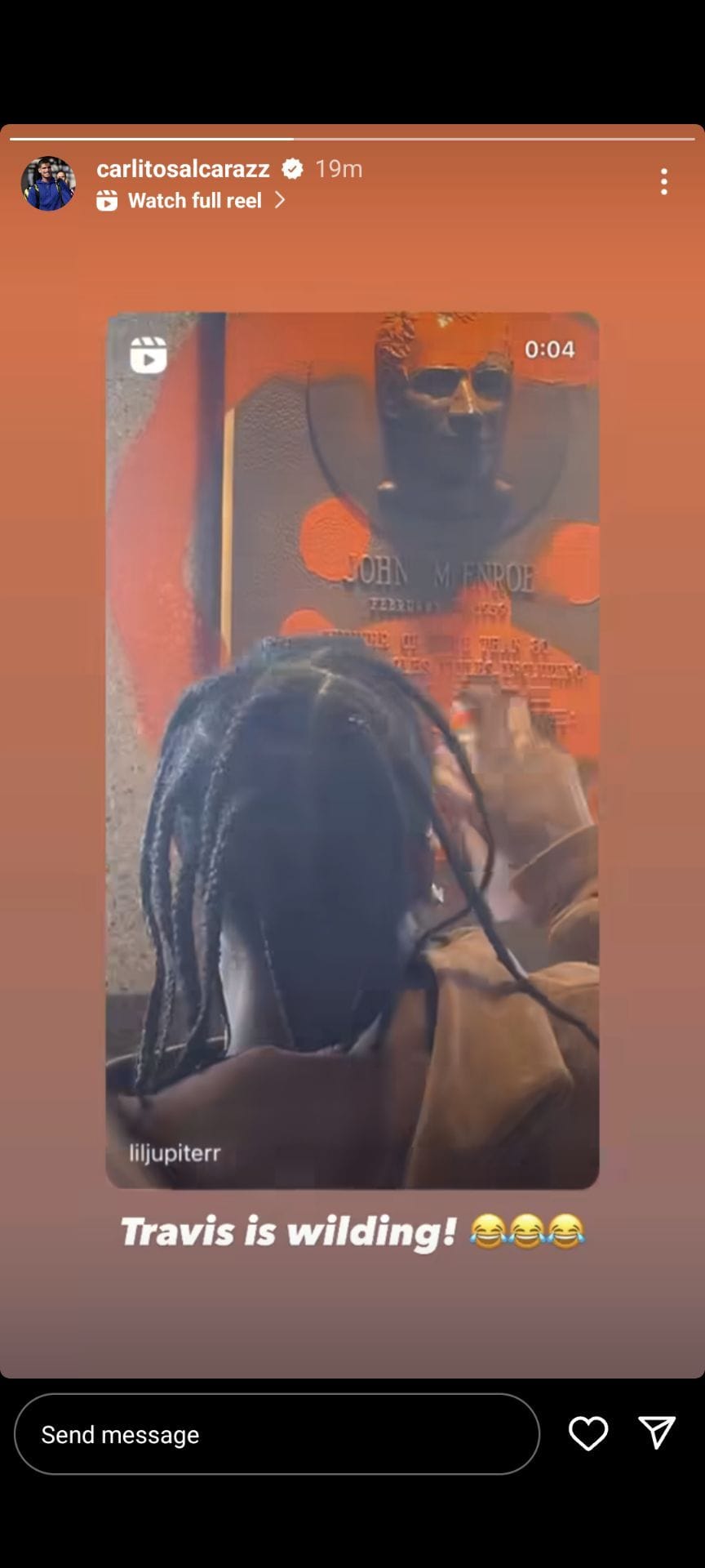 "Travis Scott is wilding" - Carlos Alcaraz reacts to American rapper ...