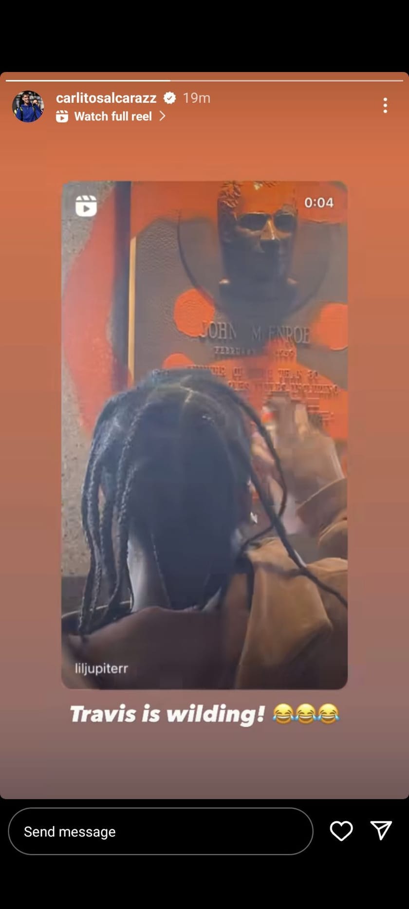 "Travis Scott is wilding" - Carlos Alcaraz reacts to American rapper ...