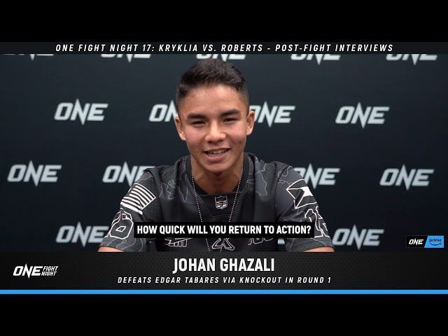 “I’m sure they’re proud of me” – Johan Ghazali says his schoolmates ...