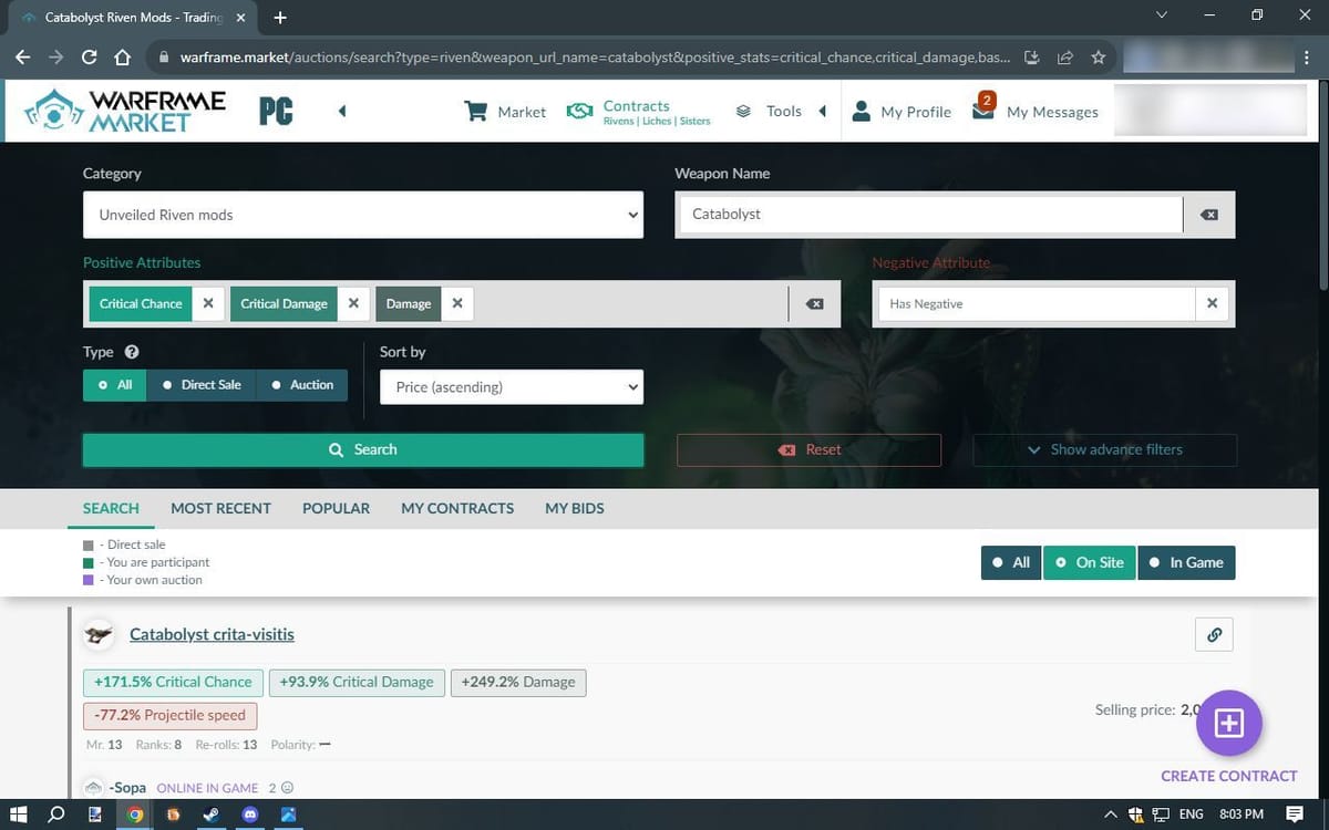 Warframe Catabolyst build guide: Critical Mutation, reload mechanics ...