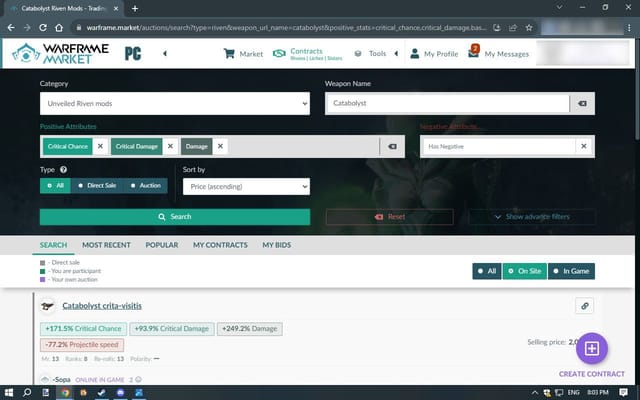 Warframe Catabolyst build guide: Critical Mutation, reload mechanics ...