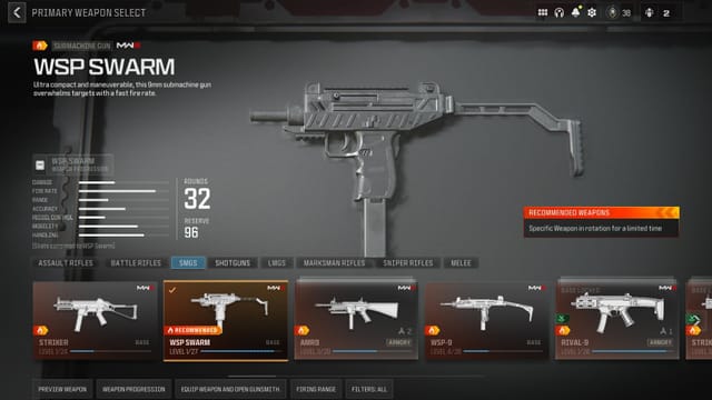 Best WSP Swarm loadout in Warzone Season 5: Attachments, class setup ...