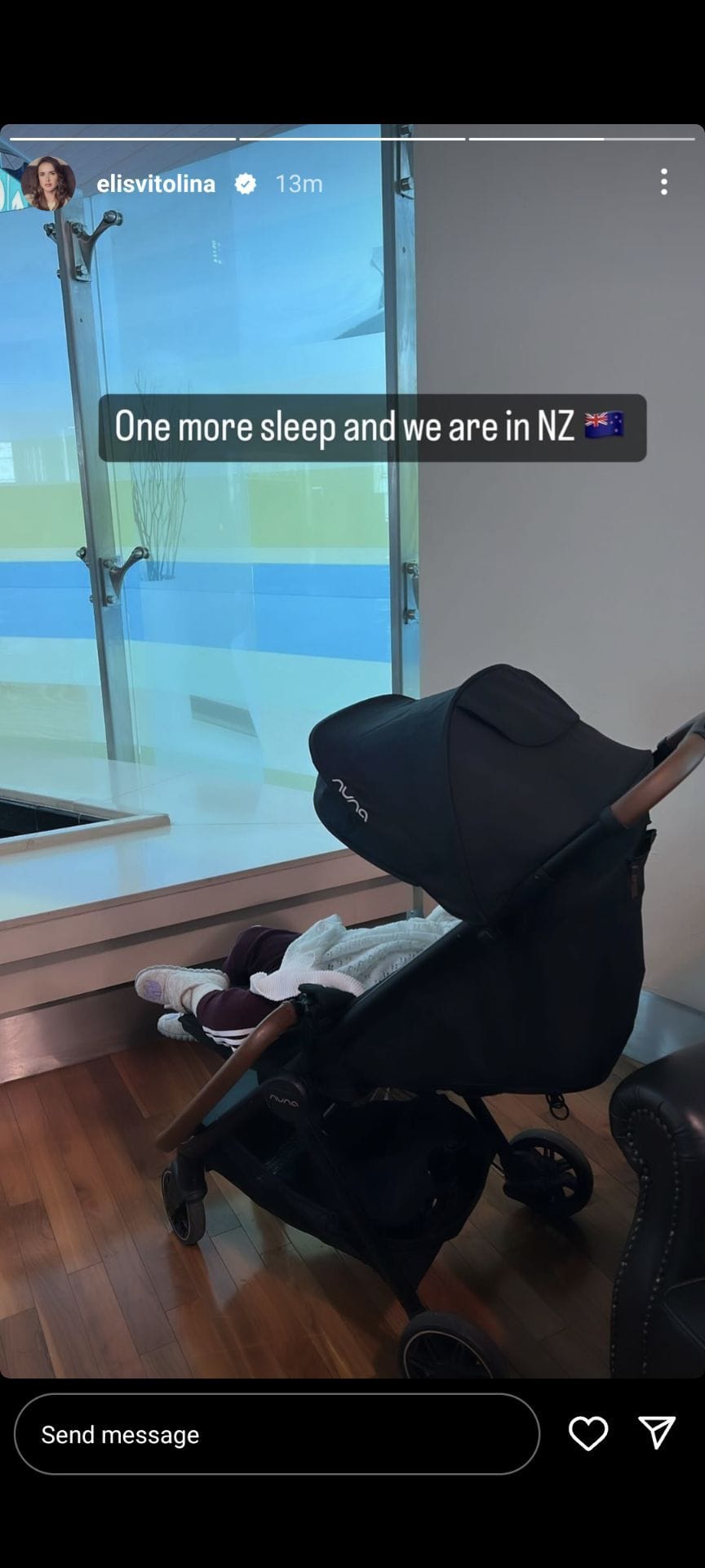 "One more sleep & we're in NZ" - Elina Svitolina and Gael Monfils' baby ...