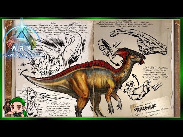 ARK Survival Ascended Parasaur taming guide