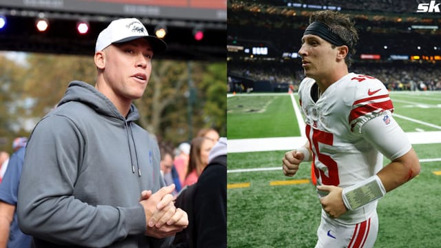 "He knows who I am?" - Giants QB Tommy DeVito stunned by Aaron Judge's ...