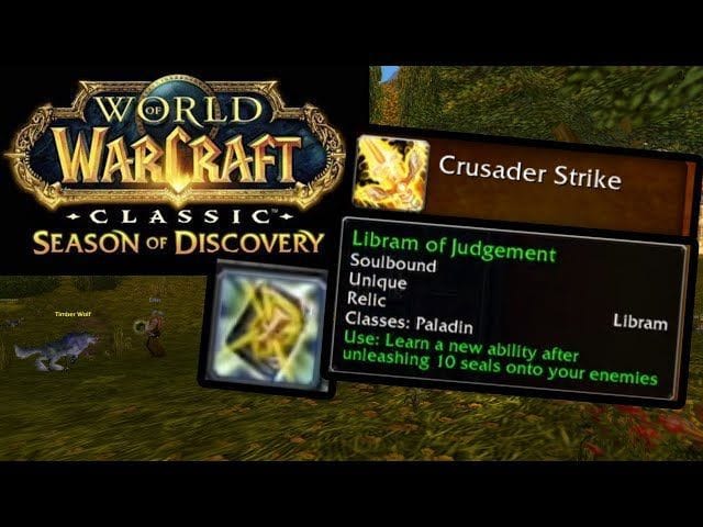 WoW Classic Season of Discovery: All known Paladin Runes and where to ...