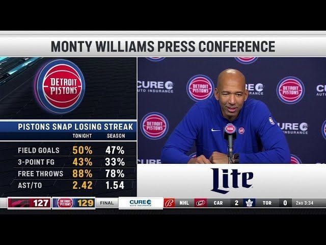 "Was almost in tears": Monty Williams reveals honest reaction to ...