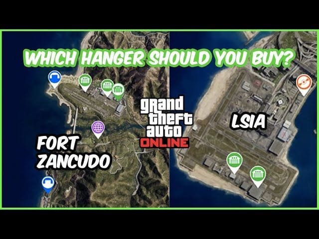5 Hangar locations in GTA Online, ranked from worst to best