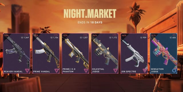 Valorant Night Market: All eligible skins in Episode 7 Act 3 (December ...