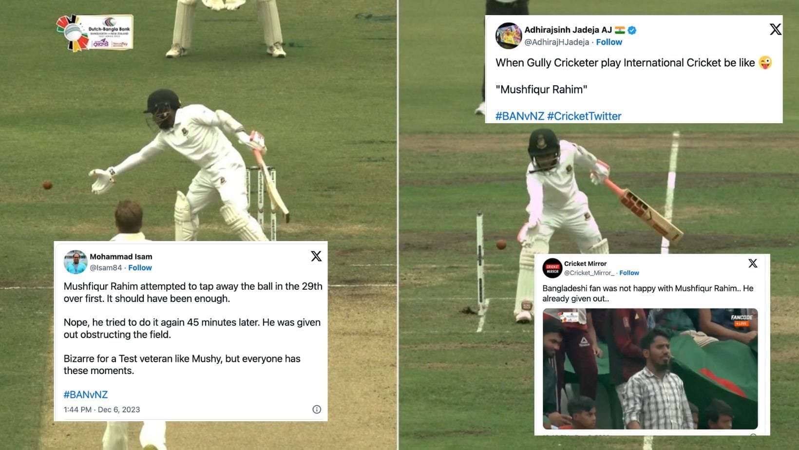 "Bangladesh cricket keeps on giving" - Fans troll Mushfiqur Rahim for ...
