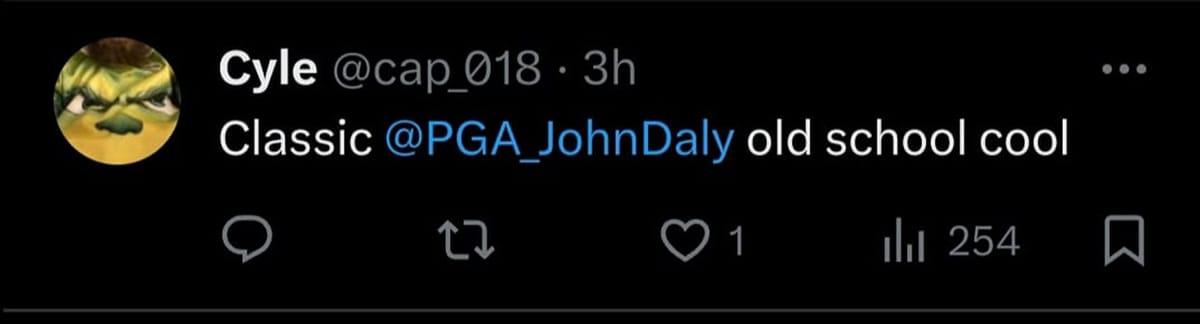 “Daly’s regimen sounds more fun” - Tiger Woods and John Daly's ...