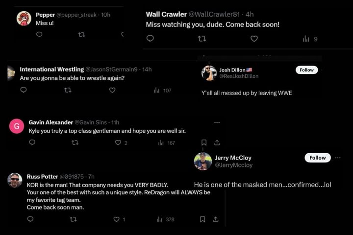 "He is one of the masked men," "Y'all messed up by leaving WWE" - Fans ...