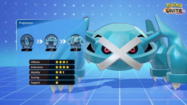 Pokemon Unite Metagross: Best builds, held items, and movesets