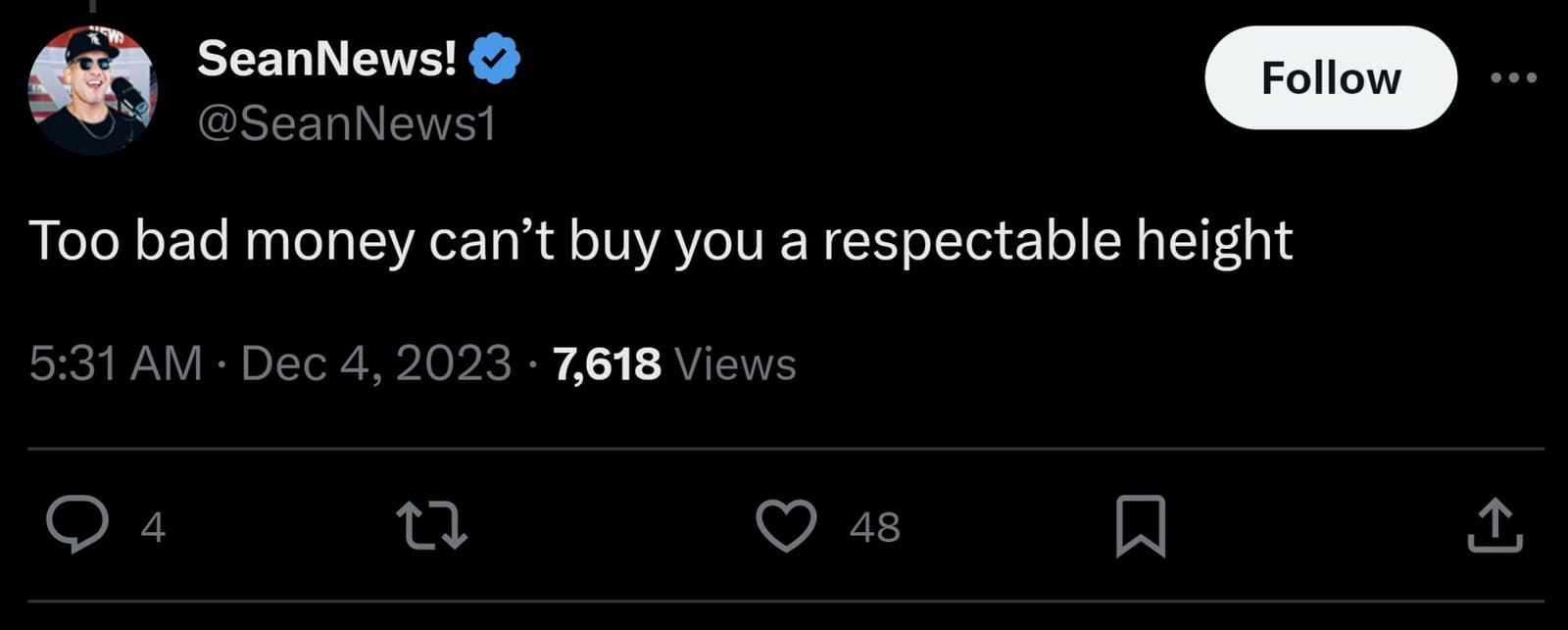 "Too bad money can't buy you a respectable height" - Jack Doherty gets ...